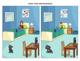 Ray of Rose: Find the differences FLYERS