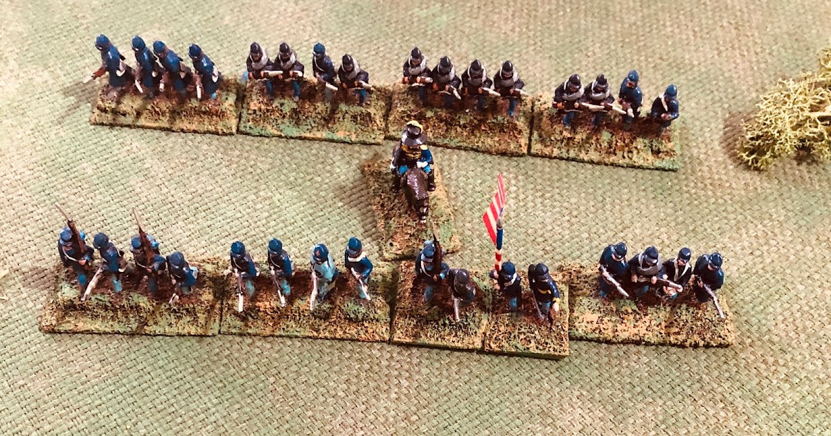 Grid based wargaming - but not always: D3 ACW Rules