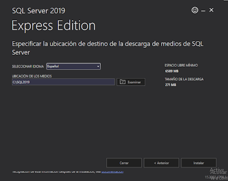 Como instalar Microsoft® SQL Server® 2019 Express