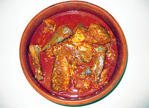 രുചിമേളം: meen mulakittathu