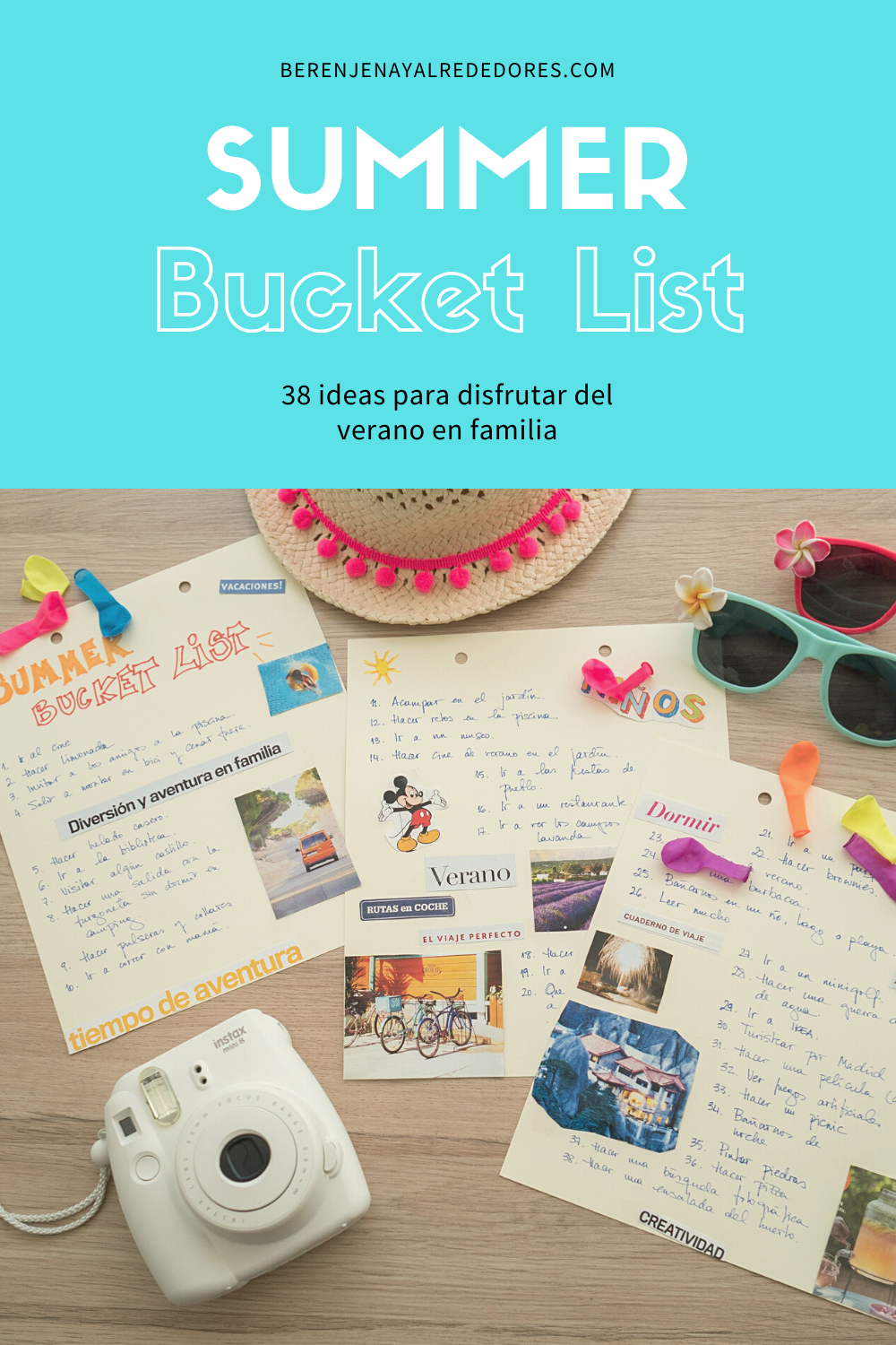 Berenjena y alrededores: Summer bucket list