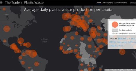 Maps Mania: Selling Plastic Pollution