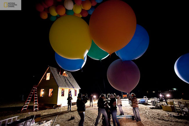 Rumah Terbang 'Up' | Weird n' Fun Ideas