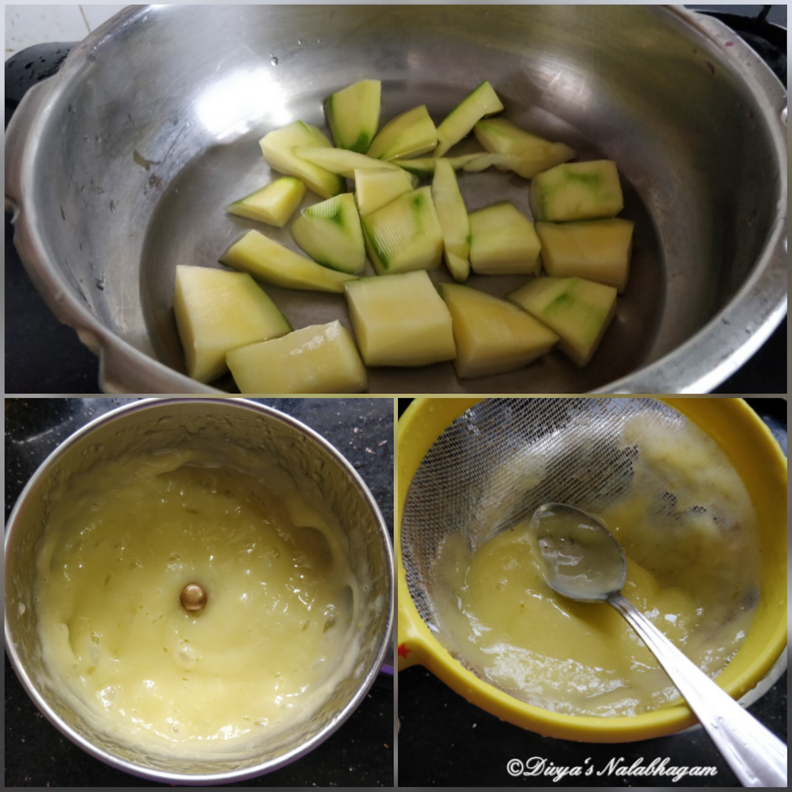 Mangai Rasam | Raw Mango Rasam - Divya's Nalabhagam