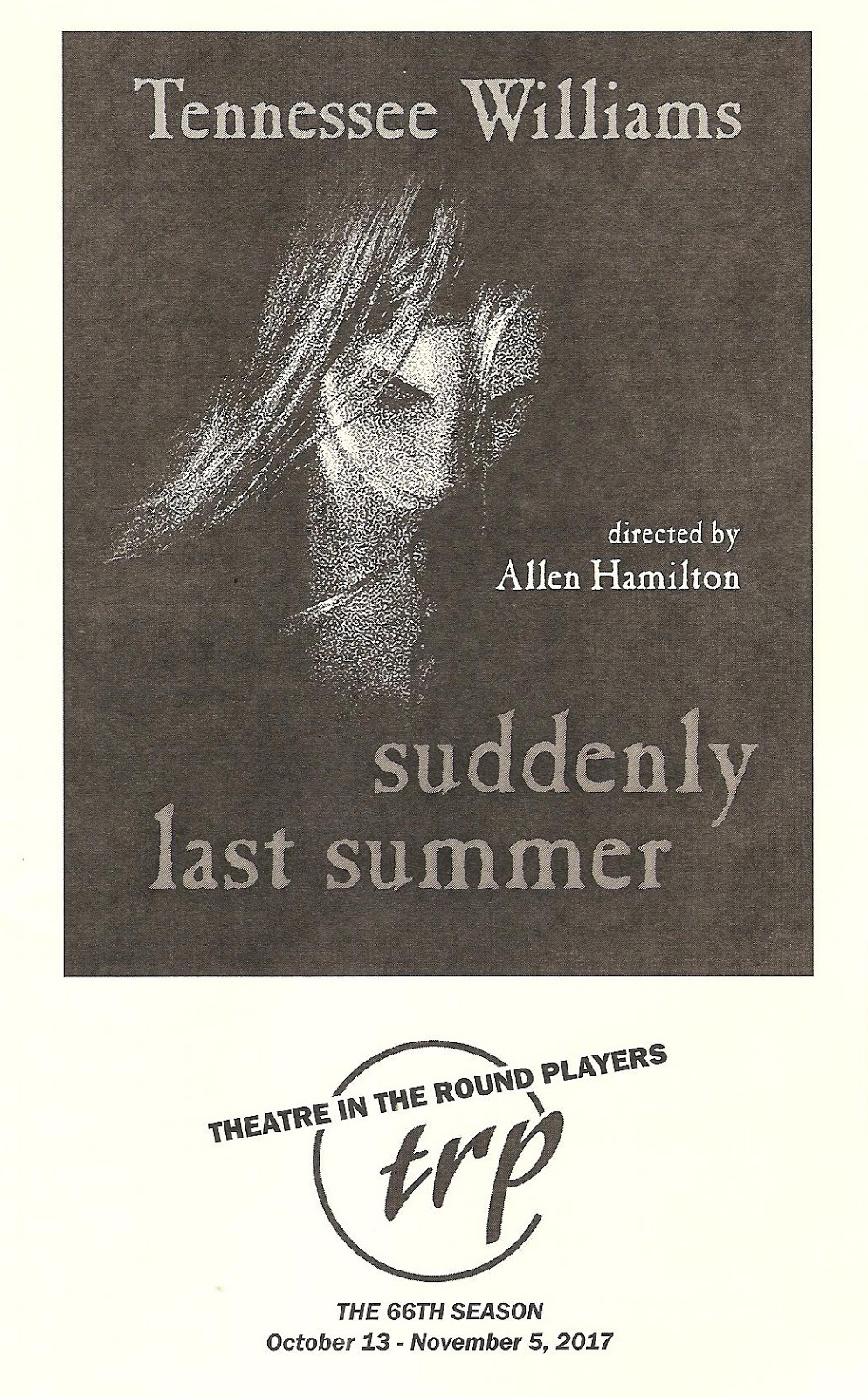 Suddenly Last Summer Set Design