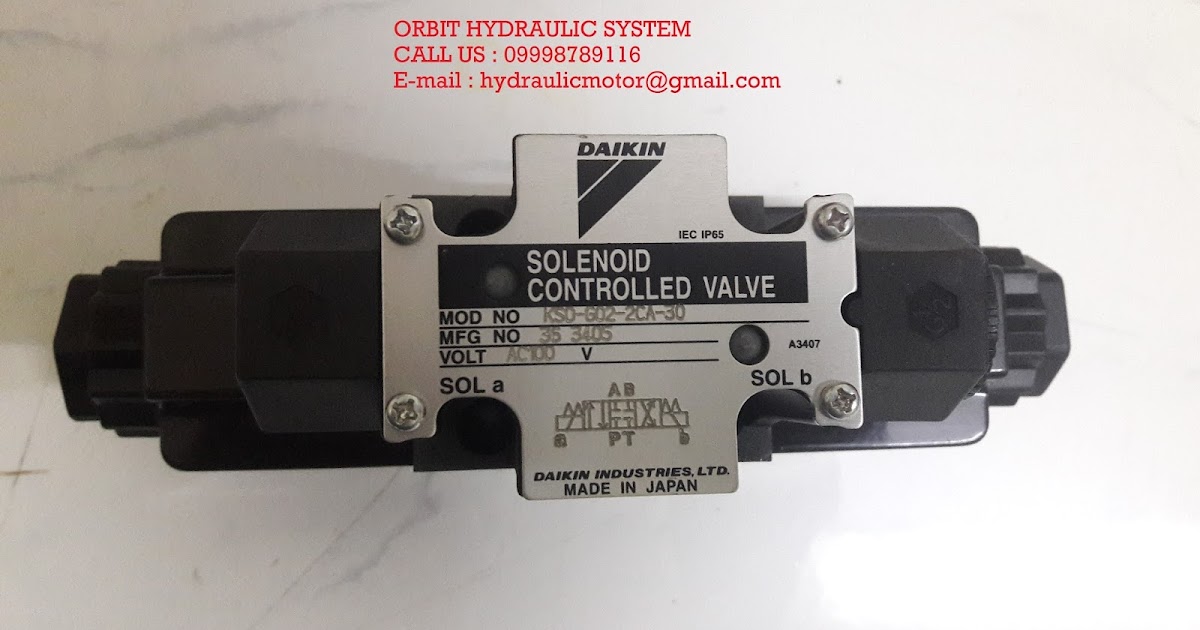 Daikin Hydraulic Valves Manufacturers Suppliers in Ahmedabad Mumbai ...