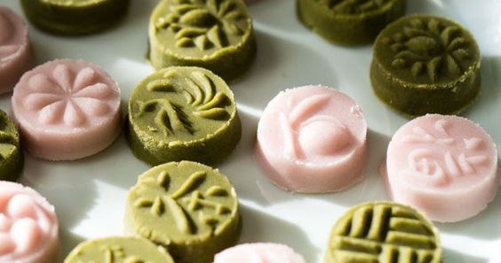 Matcha Green Tea and Omija Cookies (Dasik) - Simple Delicious Desserts