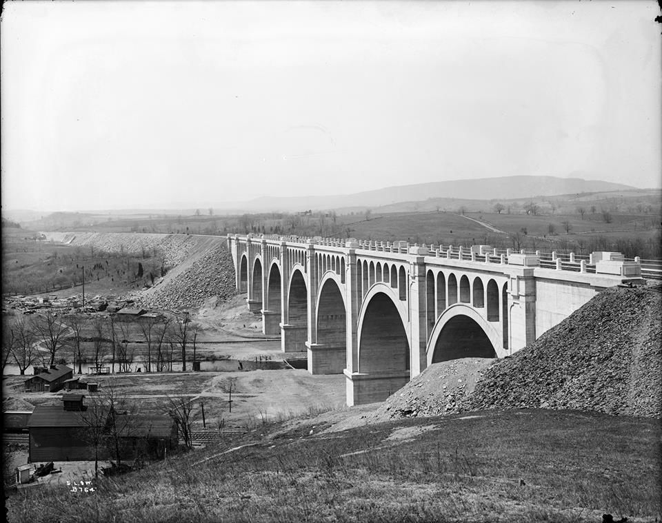 Industrial History: Aban/Erie-Lackawanna/DL&W Cut-Off: Paulinskill Viaduct
