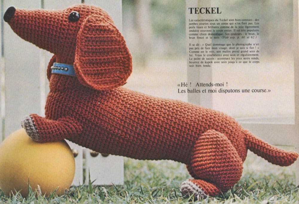 Malou, Perlin et Pinpin: Teckel