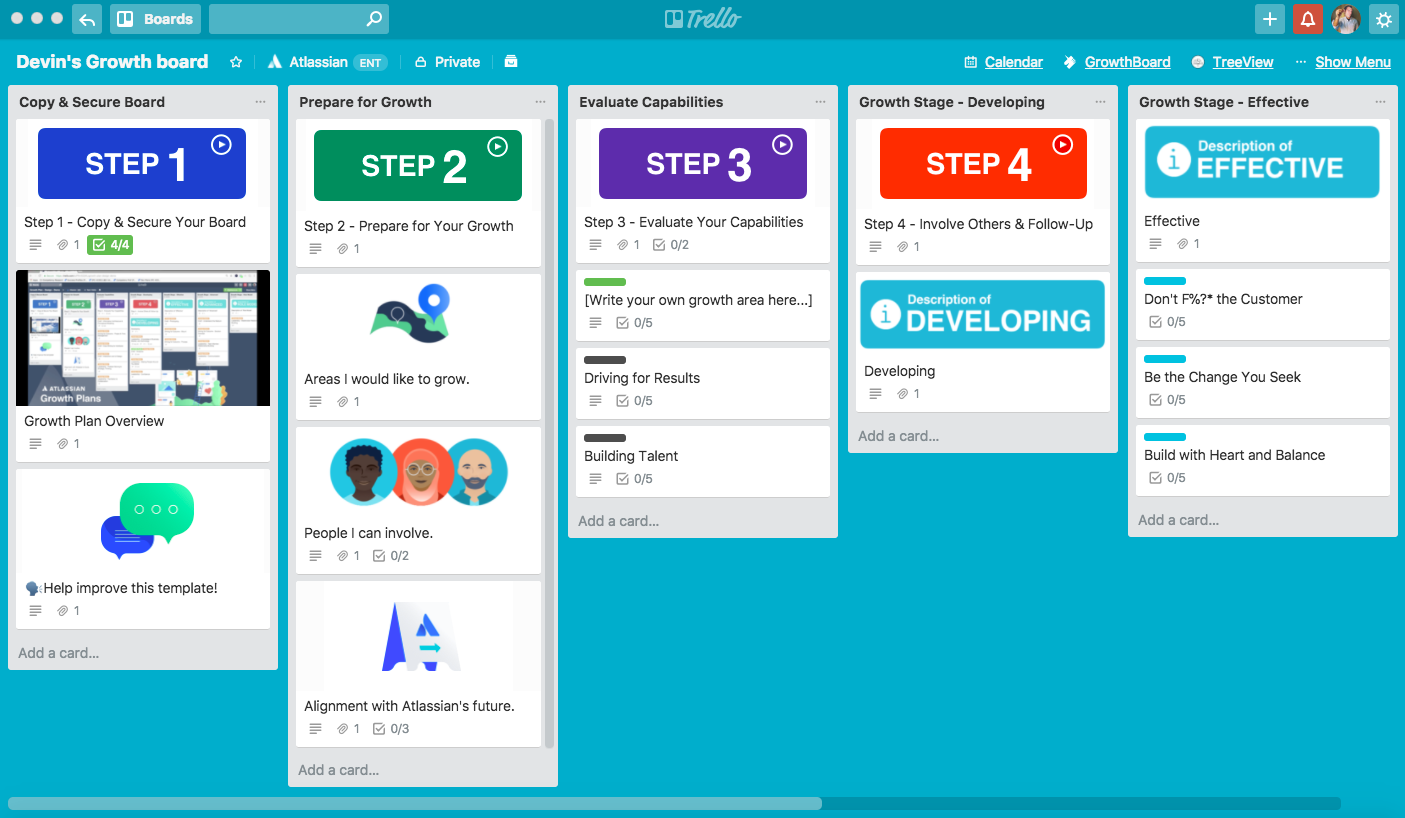 Trello aplicación para manejo de proyectos