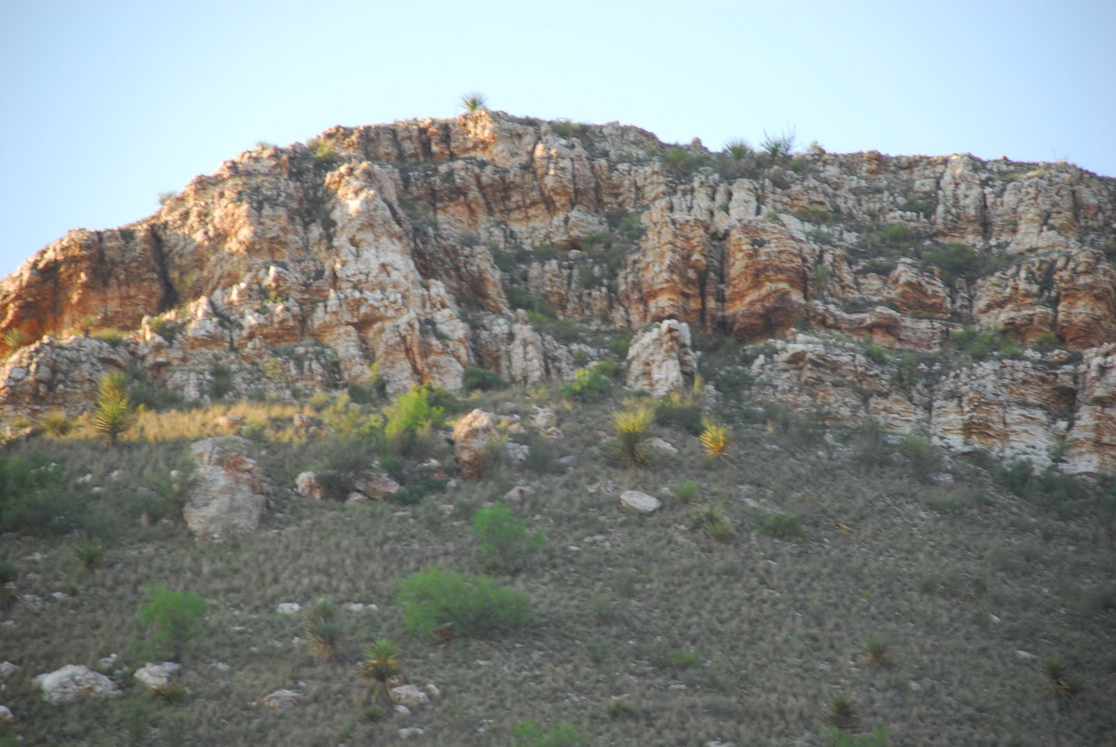 Texas Mountain Trail Daily Photo: Rainbow Cliffs