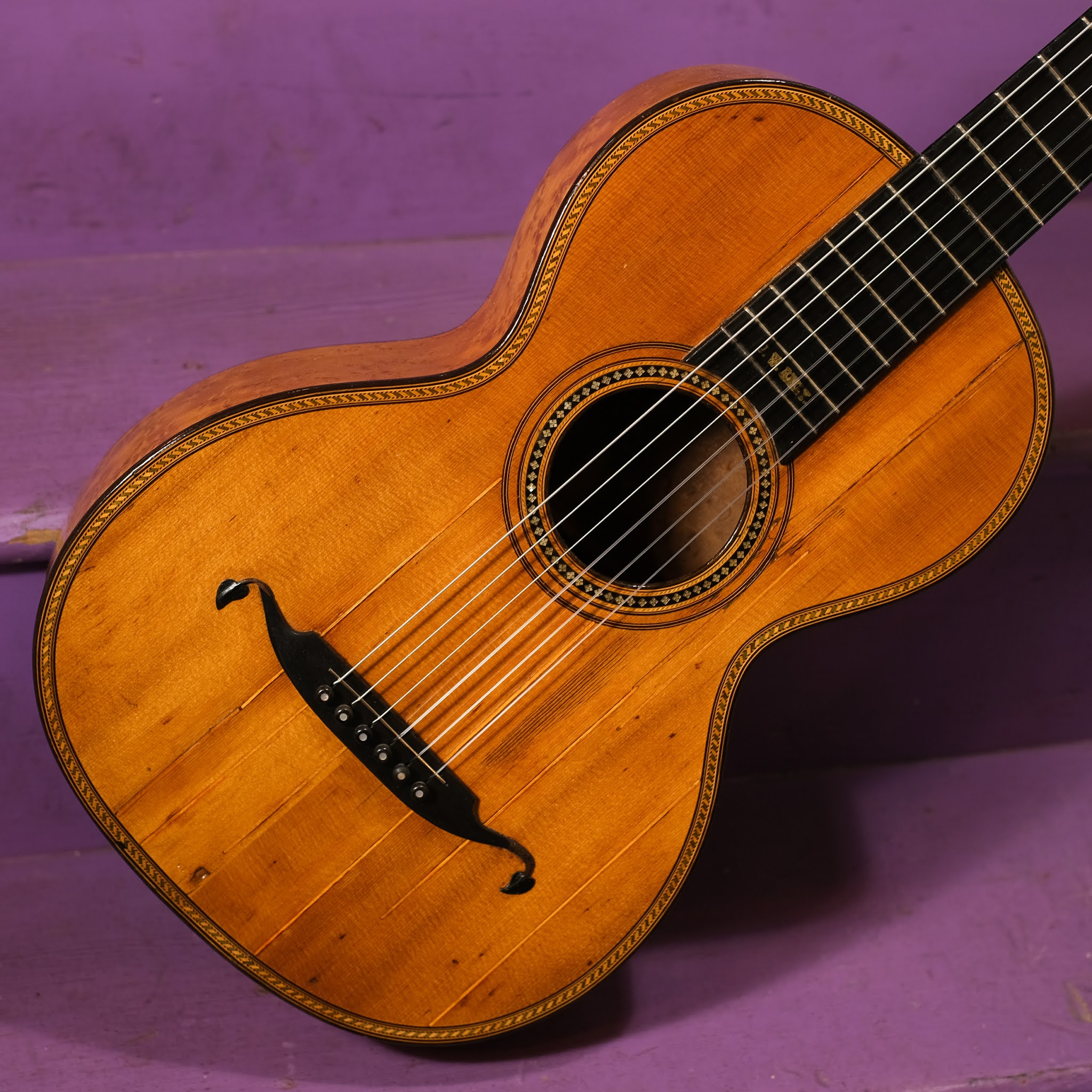 1860s Unmarked German-made Parlor Guitar