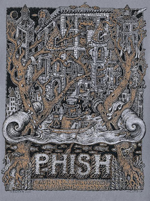 INSIDE THE ROCK POSTER FRAME BLOG: David Welker Phish JRAD And Twiddle ...