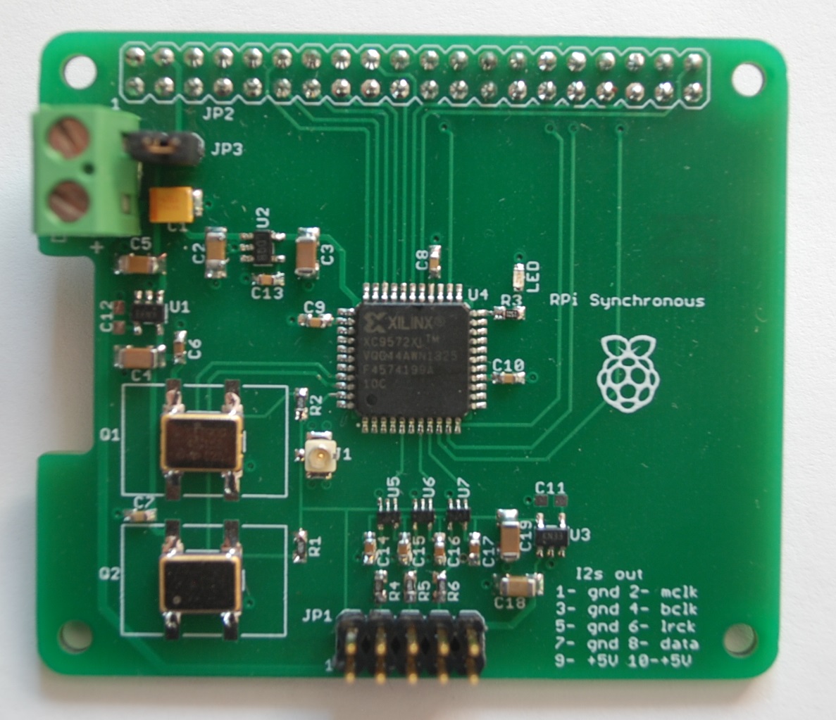 High quality Raspberry Pi I2S HAT - part 2 - hardware