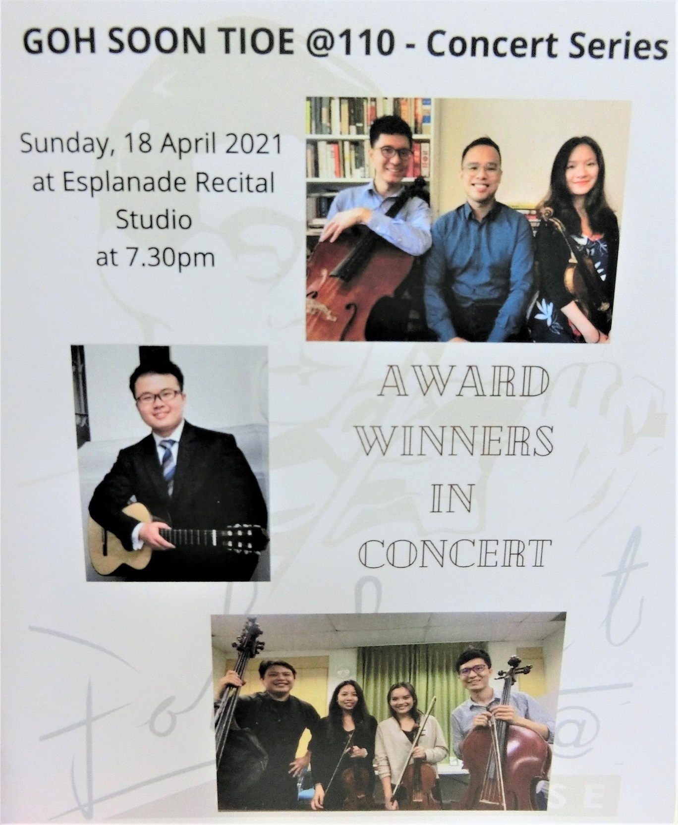 pianomania: GOH SOON TIOE @ 110 / AWARD WINNERS IN CONCERT / Review