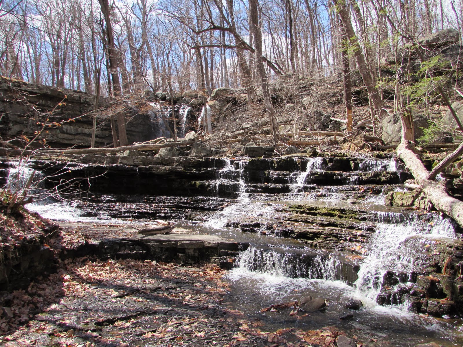 Ringing Rocks and Waterfall, Upper Black Eddy, Bucks County, PA ...