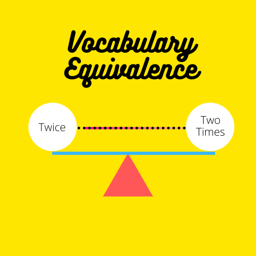 Vocabulary Equivalence :Things You Need to Know - Translation Study