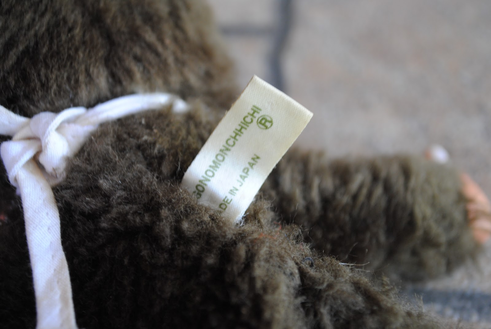 Ana Caldatto : Boneco Pelúcia Macaquinho Monchhichi - 1974