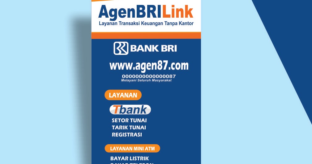 Desain Banner Agen Brilink