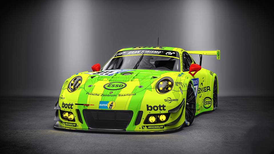 GERMAN CARS BLOG: Manthey Racing’s “Grello" in all its glory ready for ...