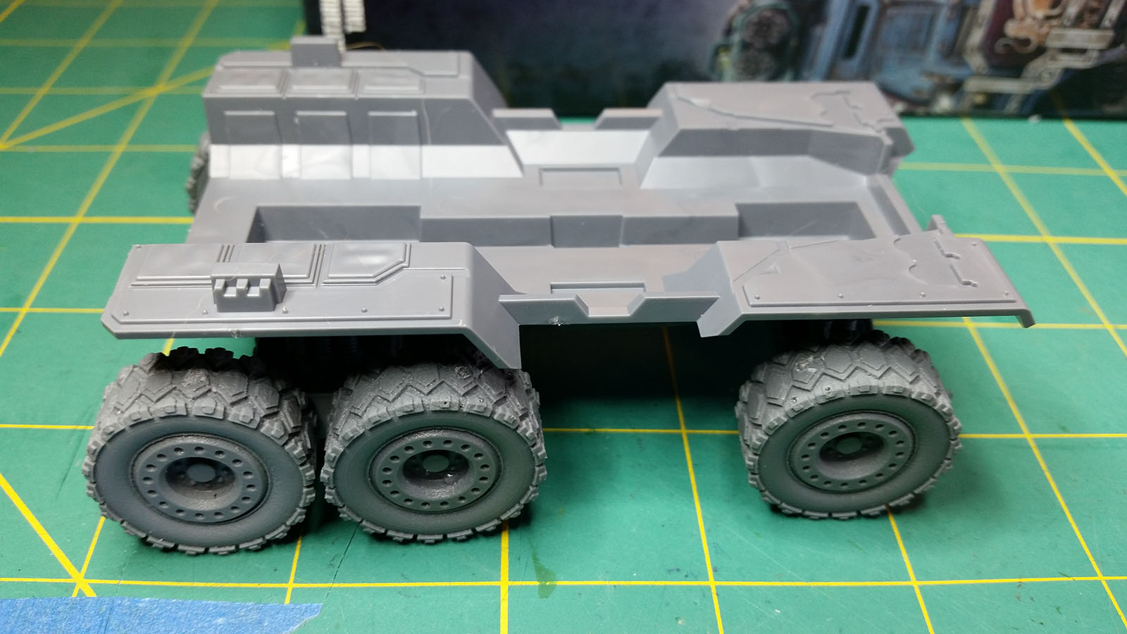 Warhammer 40k Refit: Tarox conversion wheels