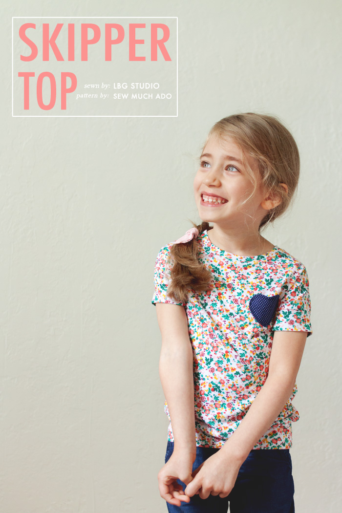 sewing with knits | the skipper top. . . / LBG STUDIO