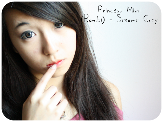 .:gin does beauty:.: 『Review』GEO: Princess Mimi (Bambi) - Sesame Grey