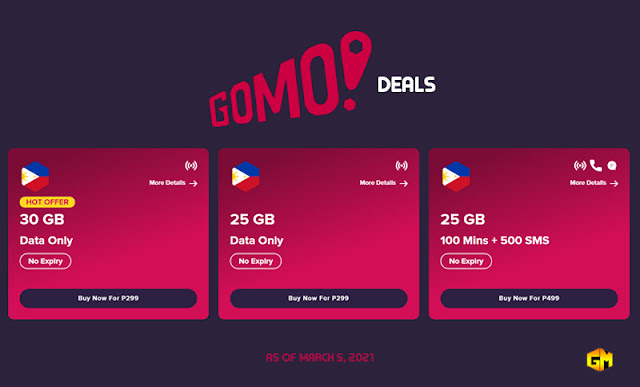 GOMO change the game in connectivity by offering Unlimited Data. - Gizmo Manila