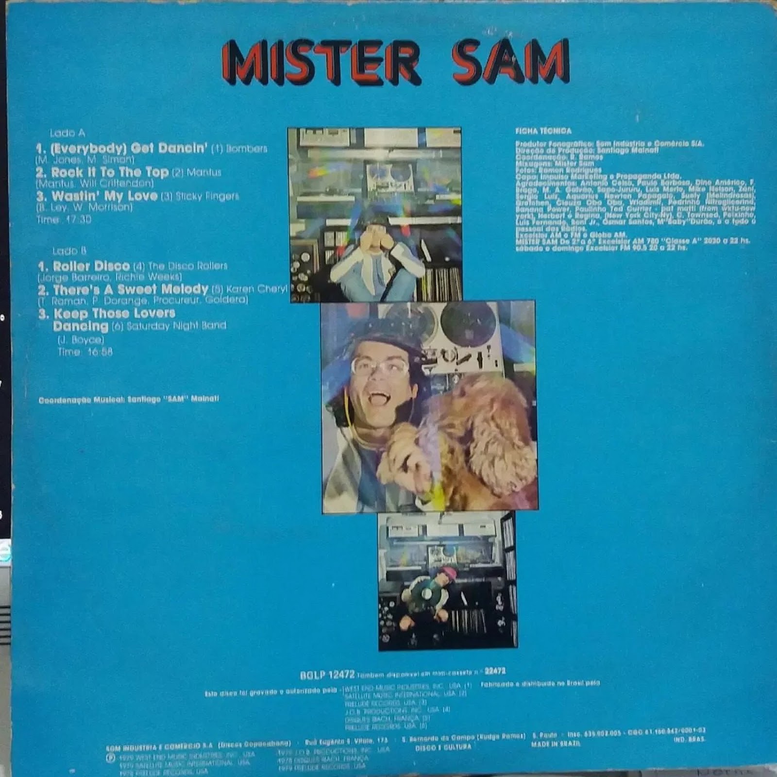 STUDIO 54 - DISCO/FUNK (DJ RAS EL SEÑOR DE LOS VINILOS) LA PANDILLA DE LA MANO FRIA: VA - Mister ...