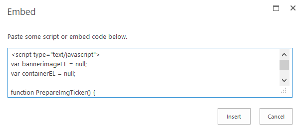 Bordering .NET: Script Editor Web Part in SharePoint 2013