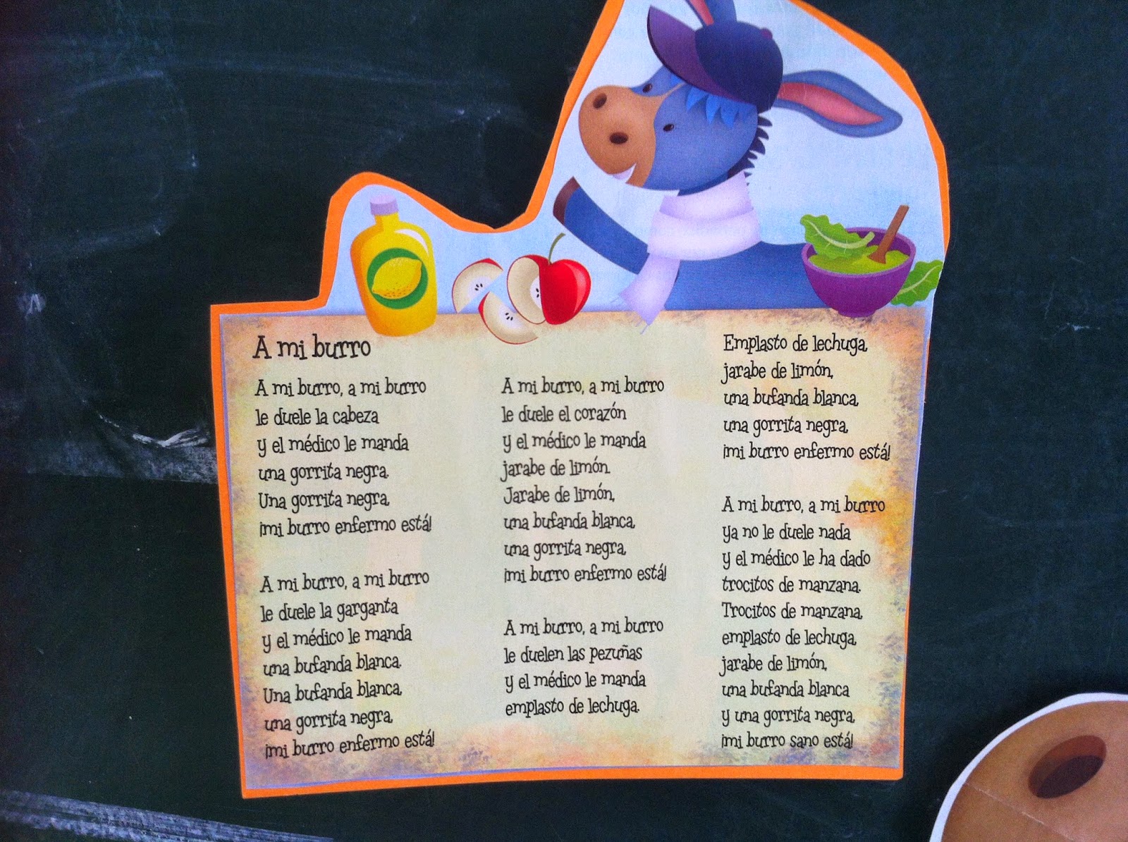 Infantil Antonio Osuna: 4 años: A mi burro, a mi burro