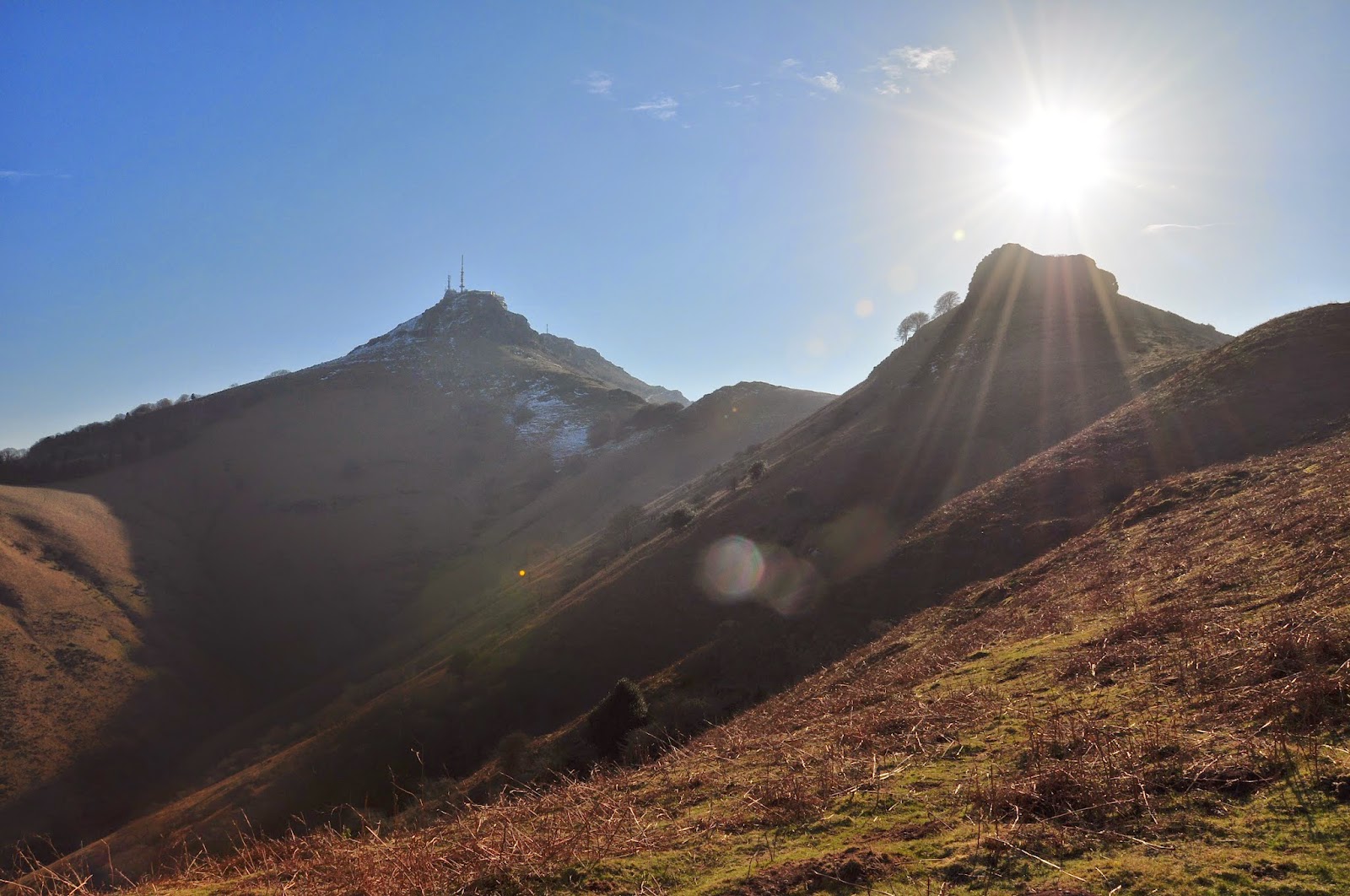 La Rhune (Larrun) 905m, depuis Olhette.