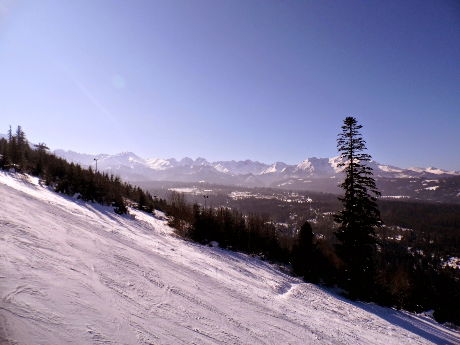 Świat ciszy i dźwięków.: Tatry - narty :)