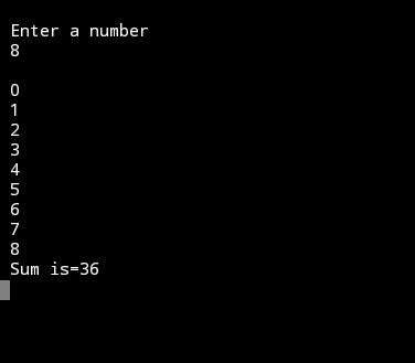 C program to find sum of n numbers - My CS Tutorial - My CS Tutorial
