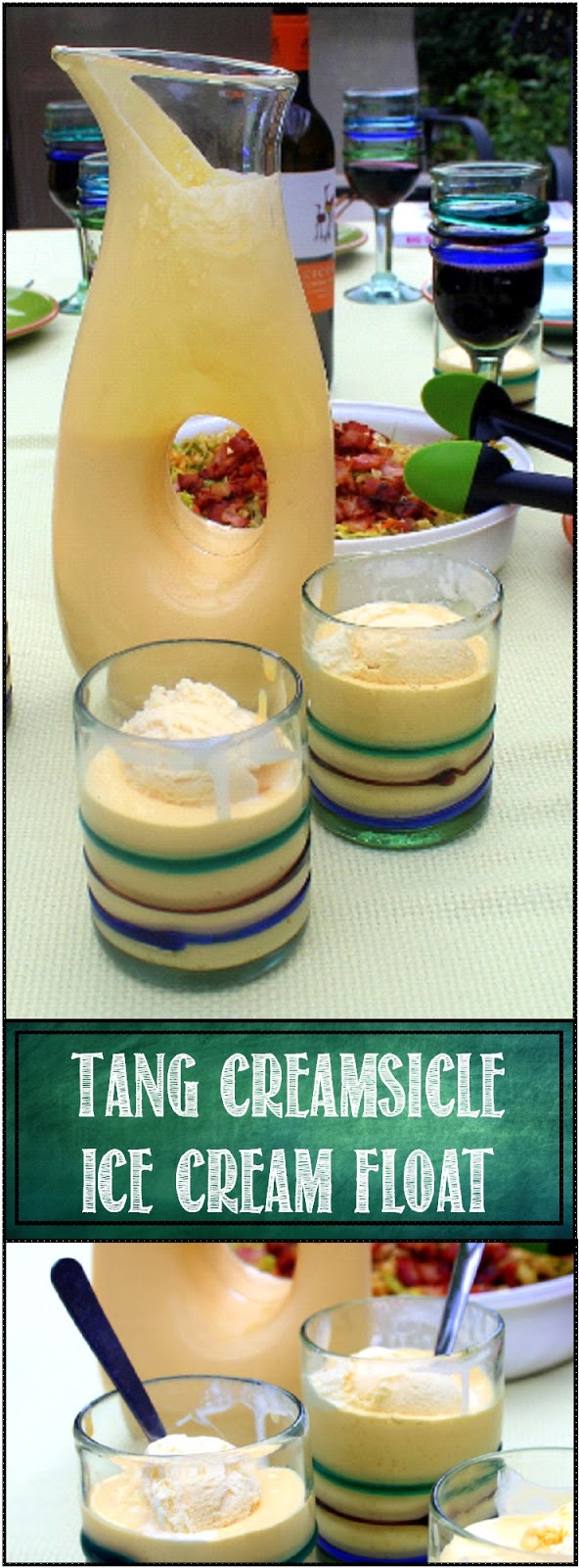 52 Ways to Cook: Tang Creamsicle Ice Cream Float - 52 BBQ and Grilling ...