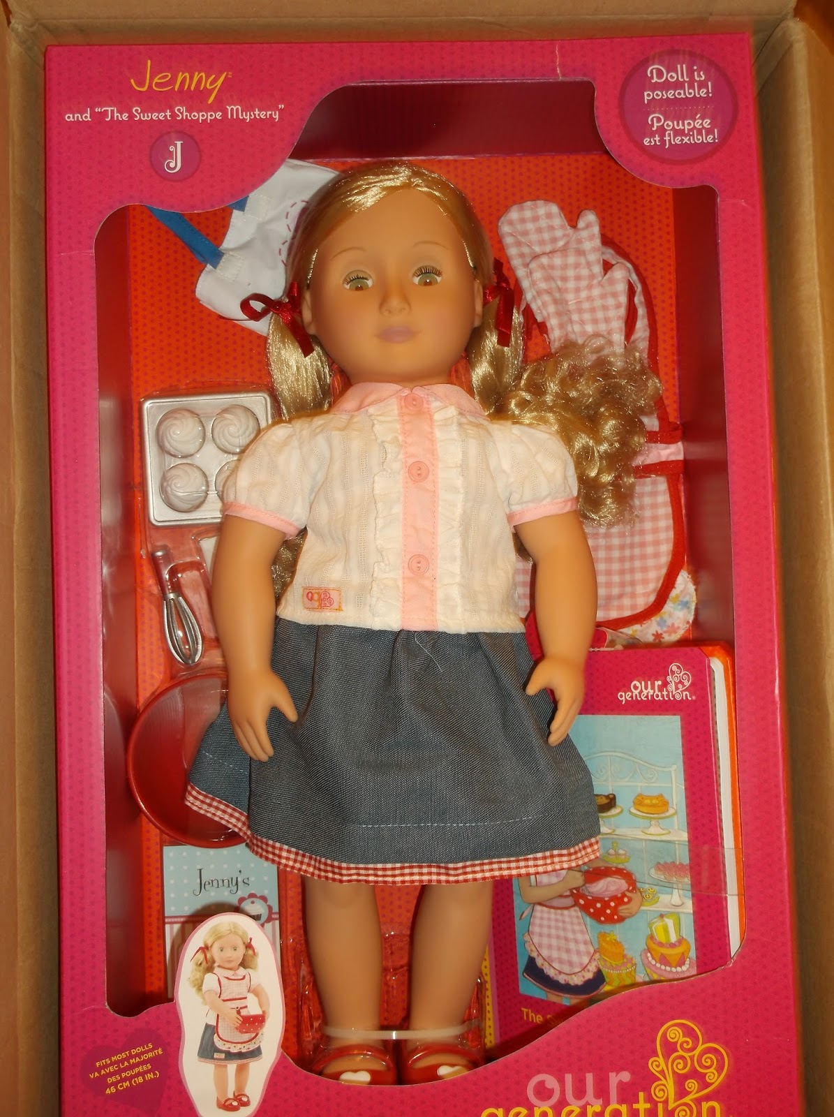 Missy's Product Reviews : Our Generation Jenny and The Sweet Shoppe ...