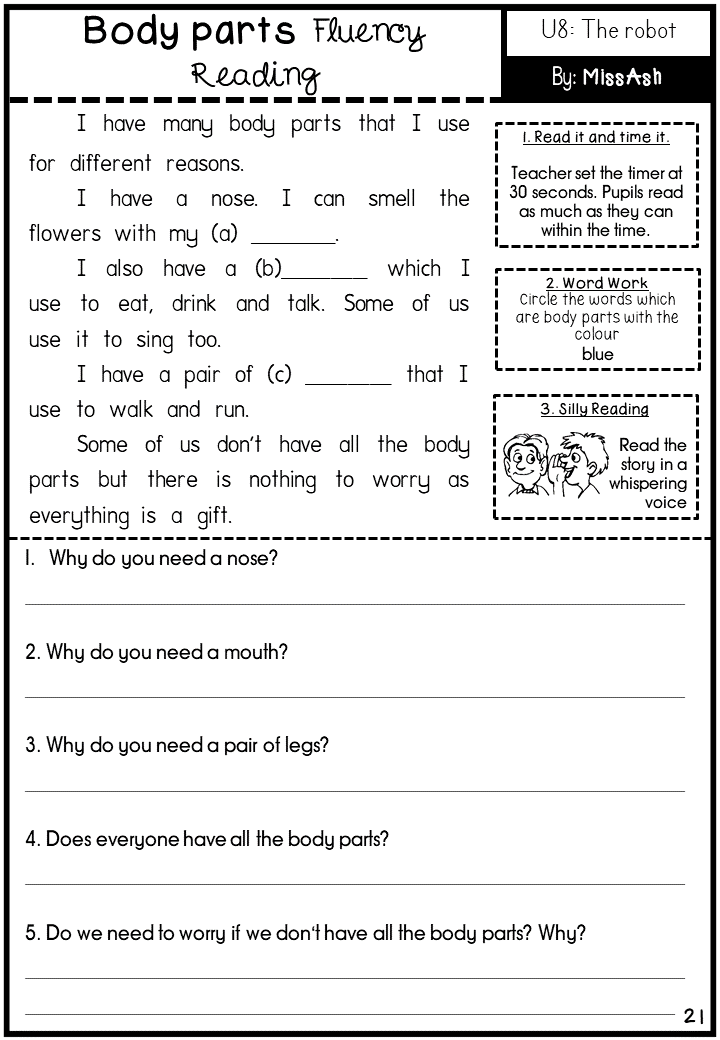 ASH THE TEACHER: YEAR 2 SUPPLEMENTARY WORKSHEETS MODULE