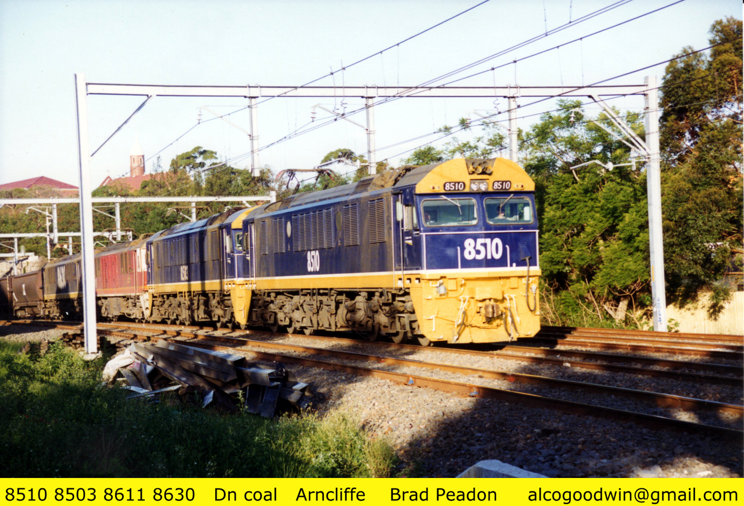 Australian Locomotive Rosters: NSW 85 CLASS