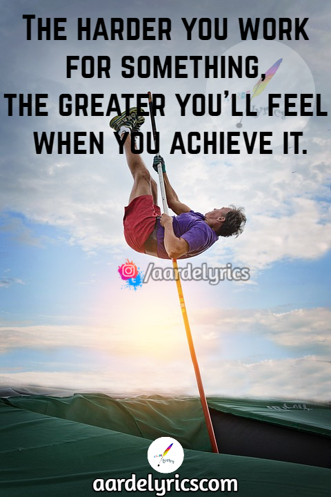 The Harder you work | Quotes | Motivational Quotes | Aarde Lyrics