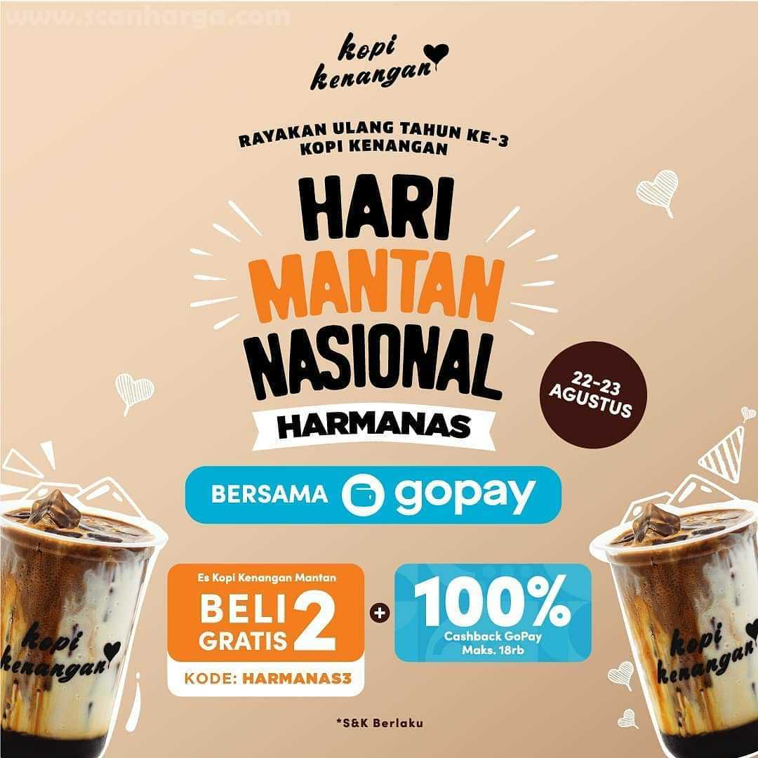 Promo Kopi Kenangan Hari Mantan Nasional* Gratis Es Kopi + 100% ...