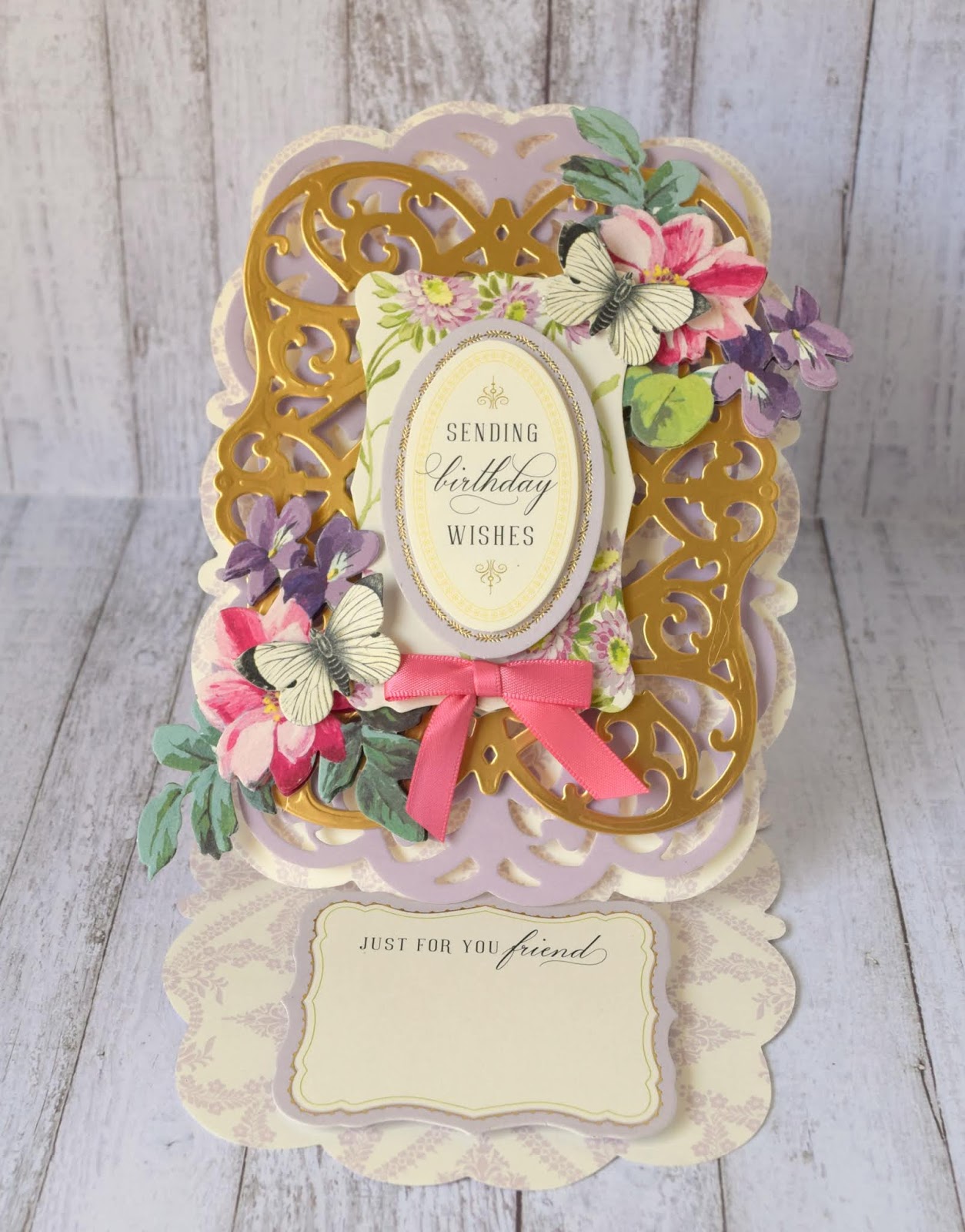 Crafty Creations with Shemaine: Elegant Easel Card Kit by Anna Griffin