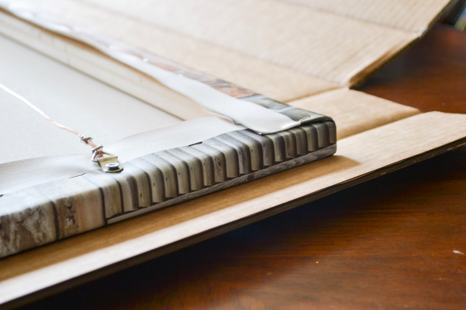 And look at how nicely these corners are wrapped. I've tried those DIY ...