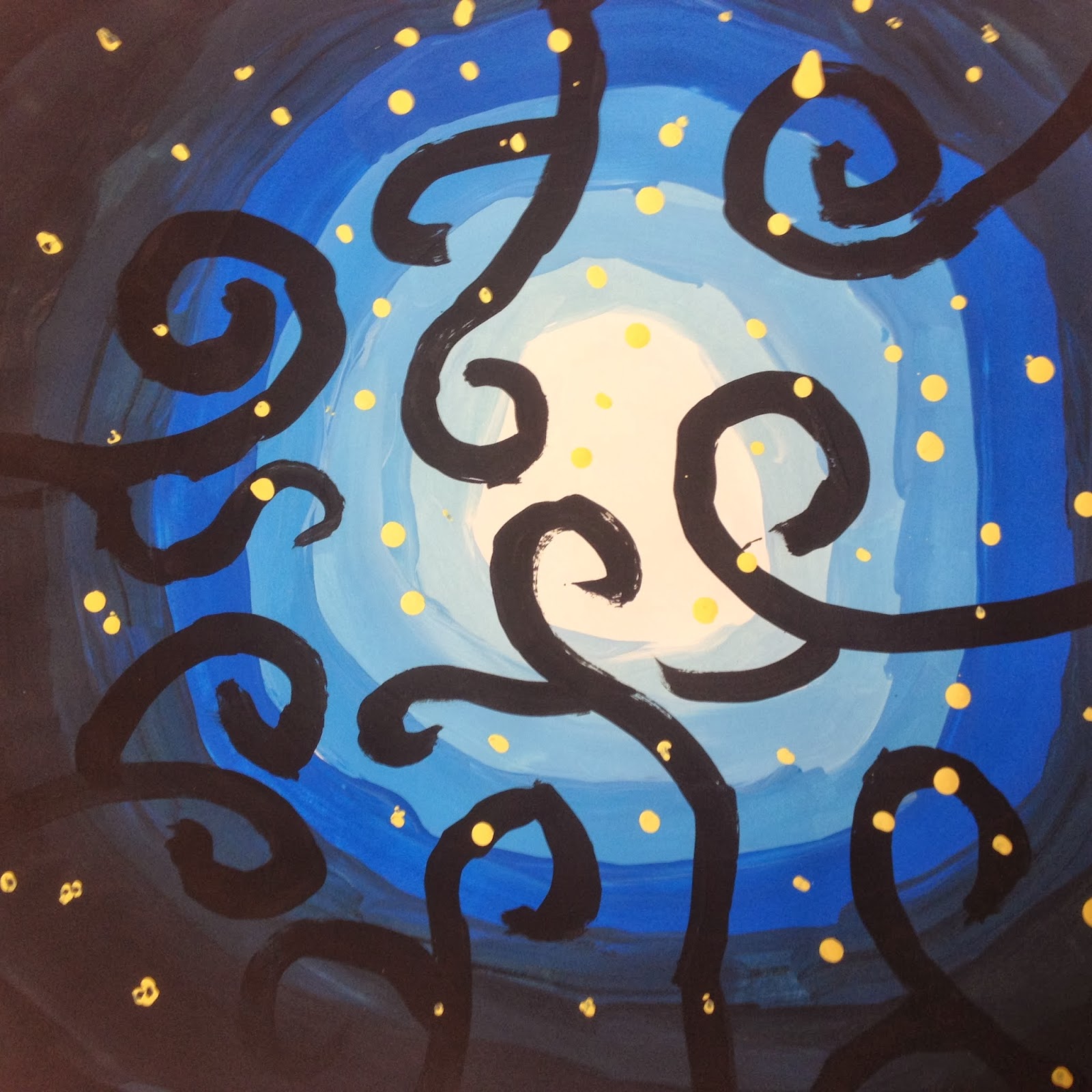 Little Dog Art Blog: 4th Grade Tints and Shades, Value Scale