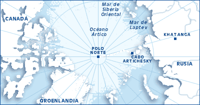 Zonas Polares Oceanía y África: zonas polares