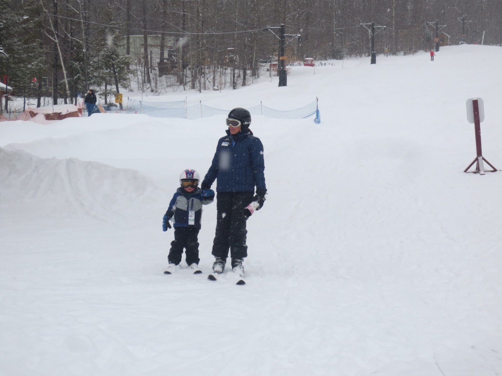 Colin McQuade Fuller: Colin's first ski lesson at Gore Mtn. He did ...