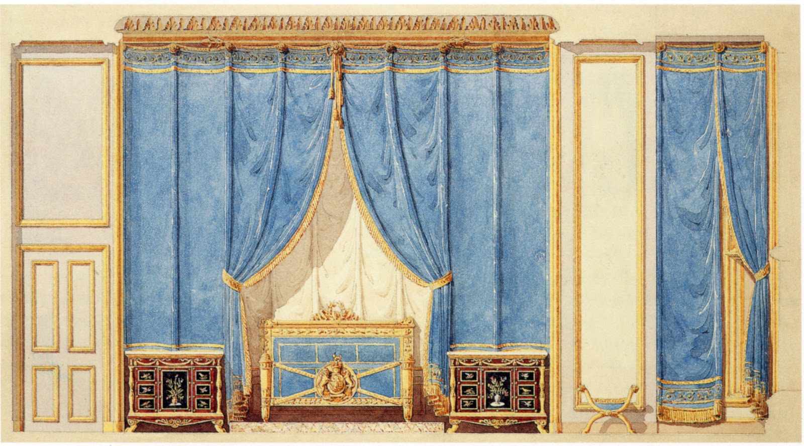 Mad about Interiors: 'Antique Drapery'