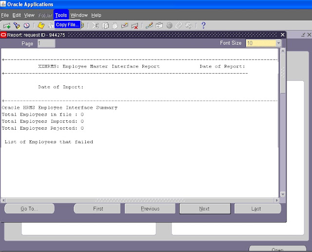 My Oracle World: How to show text format output in Excel in Oracle ...