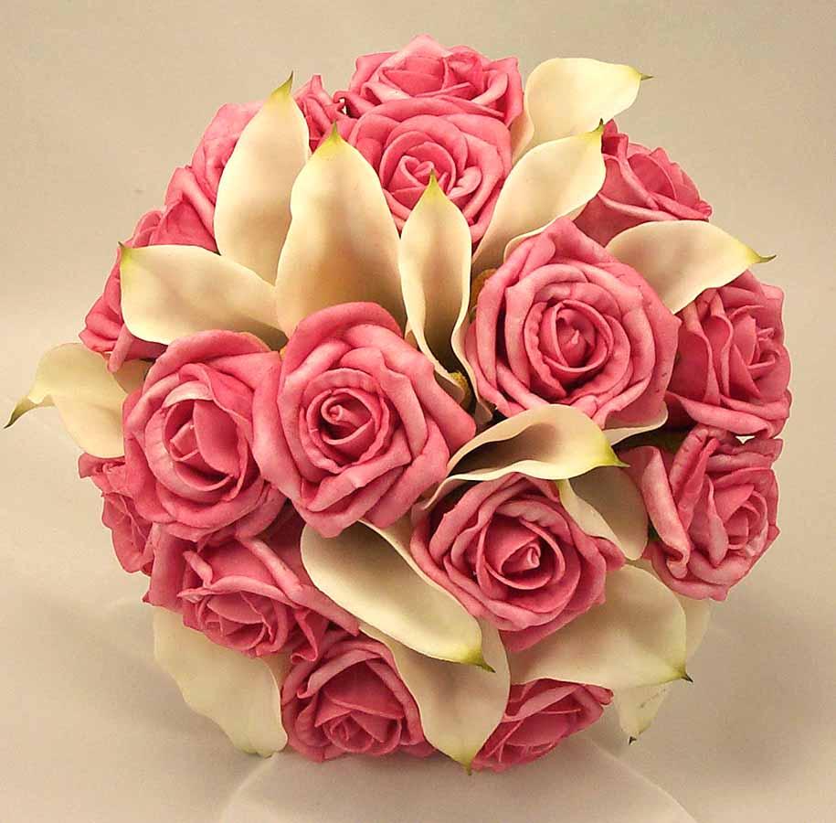 pink wedding flower, wedding flower design, wedding flower bouquets ...