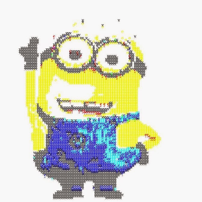 IDEAS FOR MATLAB: Post #5. Some ascii art made in MATLAB