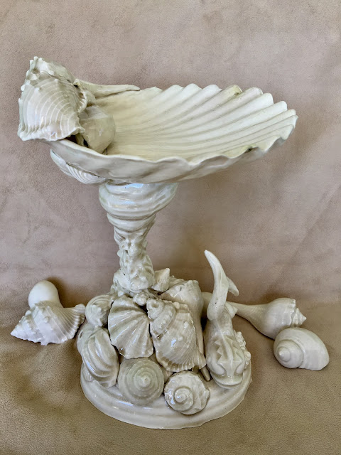 Summerland Cottage Studio: Tone on tone cream colored ceramic creations.